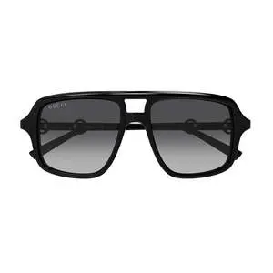 Gucci Linea Sign Sunglasses - Black