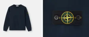 Stone Island Crewneck Pullover - Blue