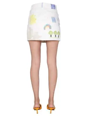Alexander McQueen Mini Straight Skirt