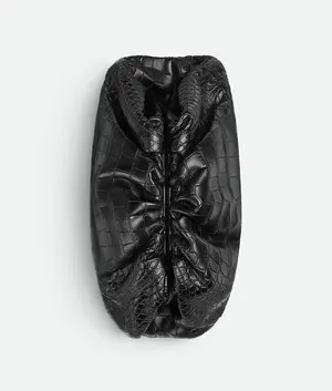 Bottega Veneta Alligator Leather Clutch - Black