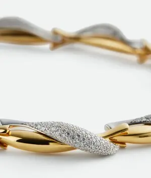 Bottega Veneta Sardine Necklace - White