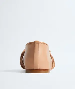 Bottega Veneta Rosa Mary-jane Ballerina - Cipria
