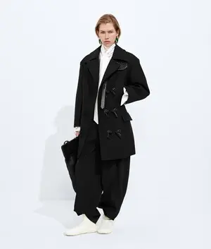 Bottega Veneta Fluid Silk Satin Shirt - Chalk