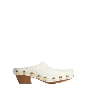 Bottega Veneta Bottega  Veneta Gondola Clog Alabaster