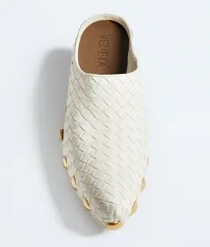 Bottega Veneta Gondola Clog - Alabaster