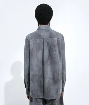 Bottega Veneta Cloudy Suede Shirt