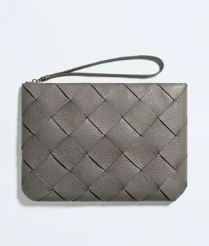 Bottega Veneta Diago Large Pouch - Basalt