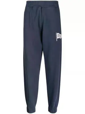 Maison Kitsuné Logo-patch Cotton Track Pants