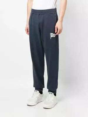 Maison Kitsuné Logo-patch Cotton Track Pants
