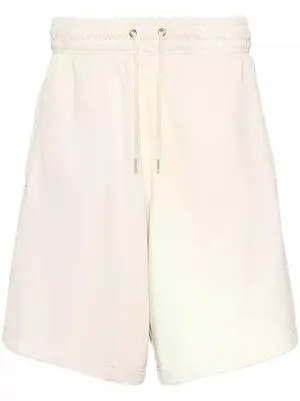 Maison Kitsuné Fox Head Cotton Track Shorts