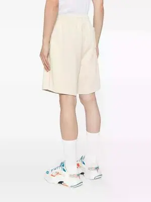 Maison Kitsuné Fox Head Cotton Track Shorts