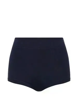 The Upside Ribbed Shortie - Blue