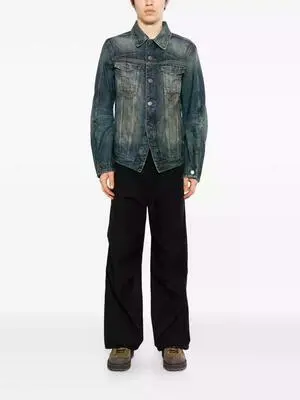 G-star Raw Denim Jacket With Flap Pockets