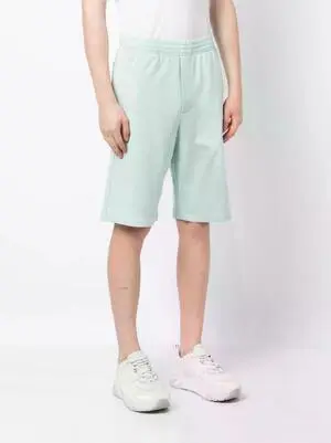 Maison Kitsuné Logo-patch Track Shorts - Green