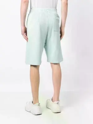 Maison Kitsuné Logo-patch Track Shorts - Green