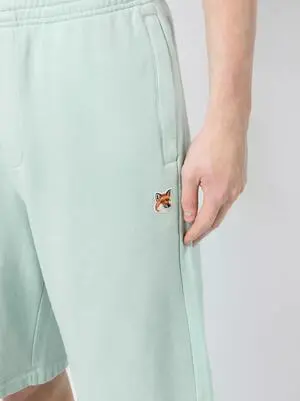 Maison Kitsuné Logo-patch Track Shorts - Green