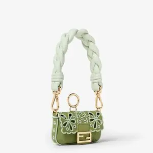 Fendi Nano Baguette Maxi Handle Charm - Green