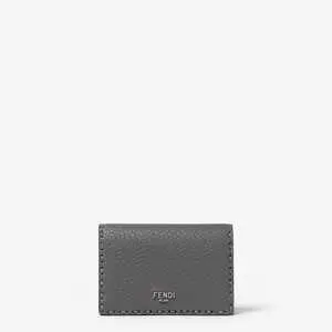 Fendi Selleria Card Case - Grey