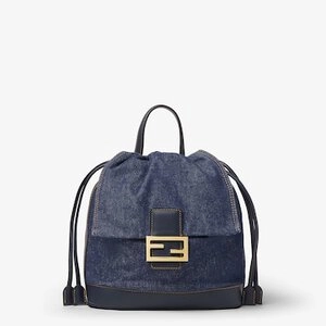 Fendi Ff Clasp Backpack - Blue