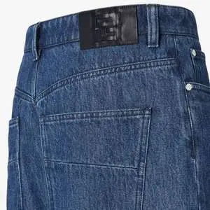 Fendi Straight-cut Five-pocket Trousers