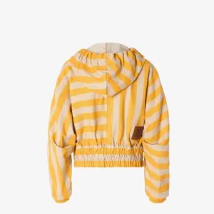 Fendi Pequin Striped Denim Jacket