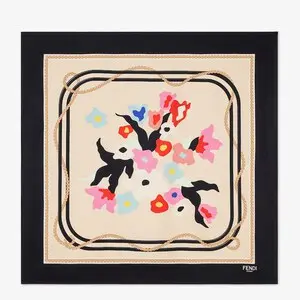 Fendi Sunny Side Flowers Foulard