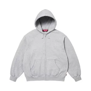 Supreme Cut Out Zip Up Hooded Sweatshirt