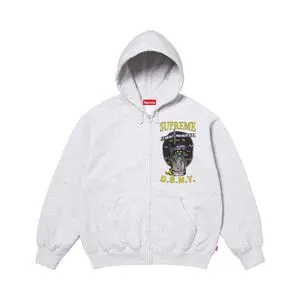 Supreme X Dsny Zip Up Hooded Sweatshirt