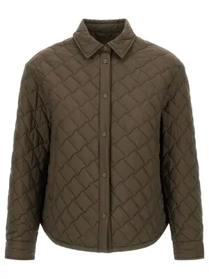 Herno Quilted Ecoage Waterproof Shacket
