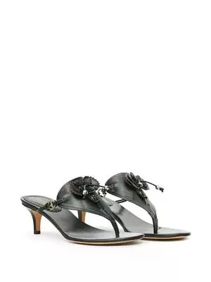 Isabel Marant Decorated Anerya Leather Sandals