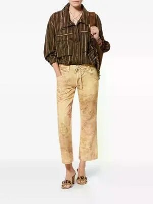 Isabel Marant Étoile Abstract-pattern Trousers - Neutrals
