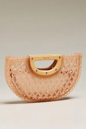 Dolce Vita Solandra Half-moon Clutch - Blush