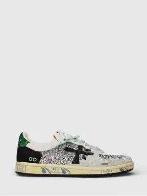 Premiata Glitter Sneakers - Silver