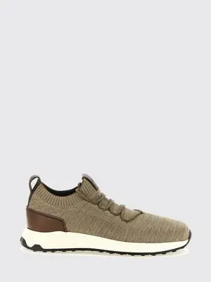 TOD'S Crochet Knit Sneakers - Brown