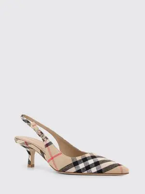 Burberry Slingback Pumps - Sand