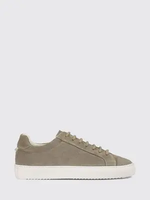 DOUCAL'S Suede Low Top Sneakers - Mud
