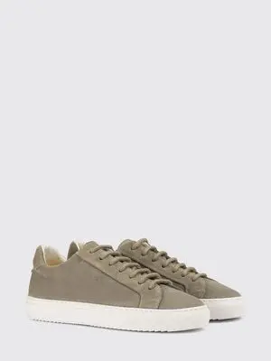 DOUCAL'S Suede Low Top Sneakers - Mud