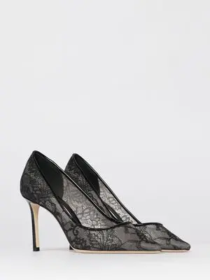 JIMMY CHOO Lace Pumps - Black