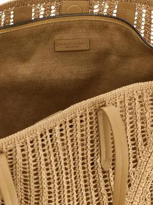 Brunello Cucinelli Woven Tote Bag - Rope