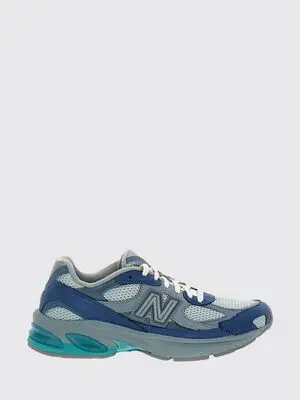 NEW BALANCE Mesh And Suede Sneakers - Blue