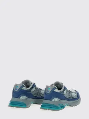NEW BALANCE Mesh And Suede Sneakers - Blue