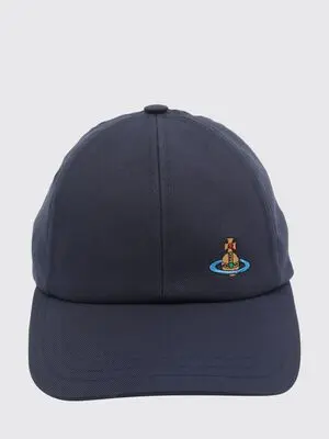 VIVIENNE WESTWOOD Cotton Twill Baseball Cap - Blue