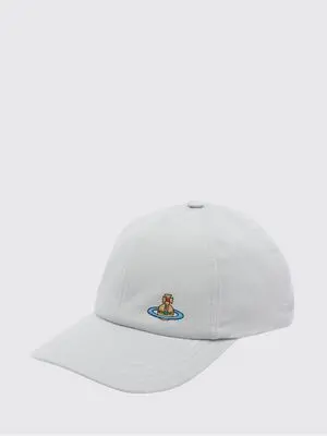 VIVIENNE WESTWOOD Cotton Twill Baseball Cap - Grey