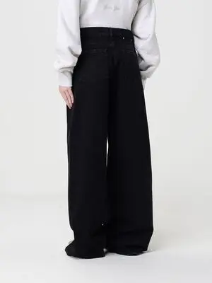 GOLDEN GOOSE Wide Leg Jeans - Black