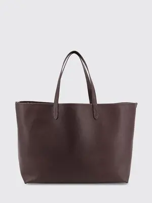 Burberry Reversible Grained Leather And Check Fabric Shoulder Bag - Sand