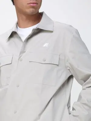 K-WAY Long Sleeve Utility Jacket - Beige