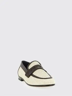 Brunello Cucinelli Raffia Loafer