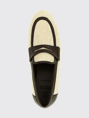 Brunello Cucinelli Raffia Loafer