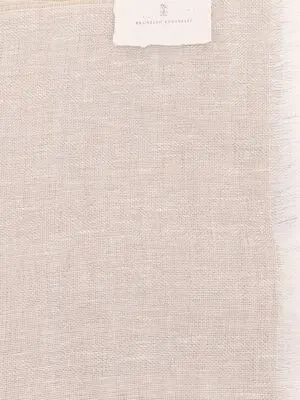 Brunello Cucinelli Linen Scarf - Beige
