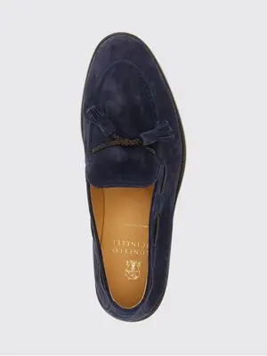 Brunello Cucinelli Loafers With Tassel Detail - Blue
